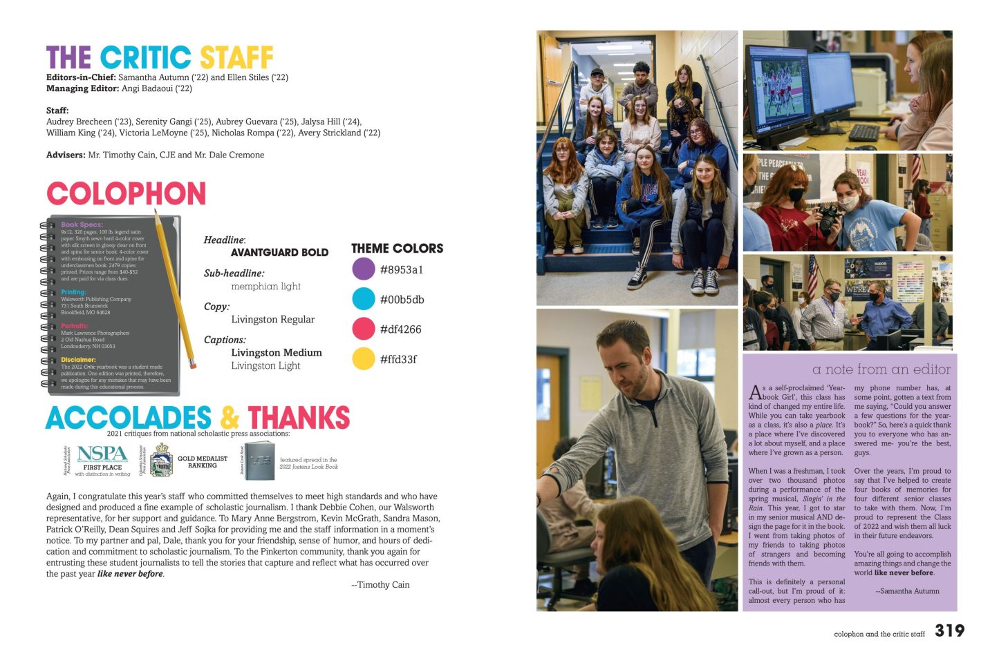 How to Write Your Yearbook Colophon | Yearbook Copyrighting