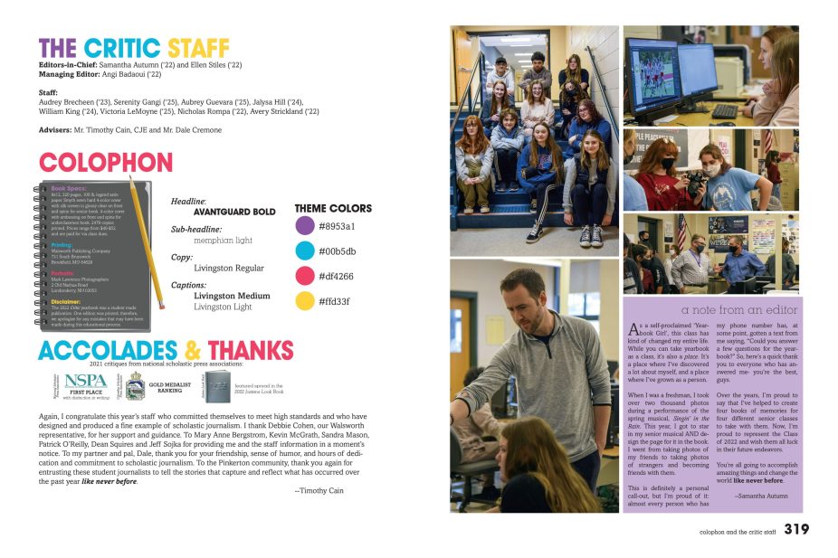 How to Write Your Yearbook Colophon | Yearbook Copyrighting