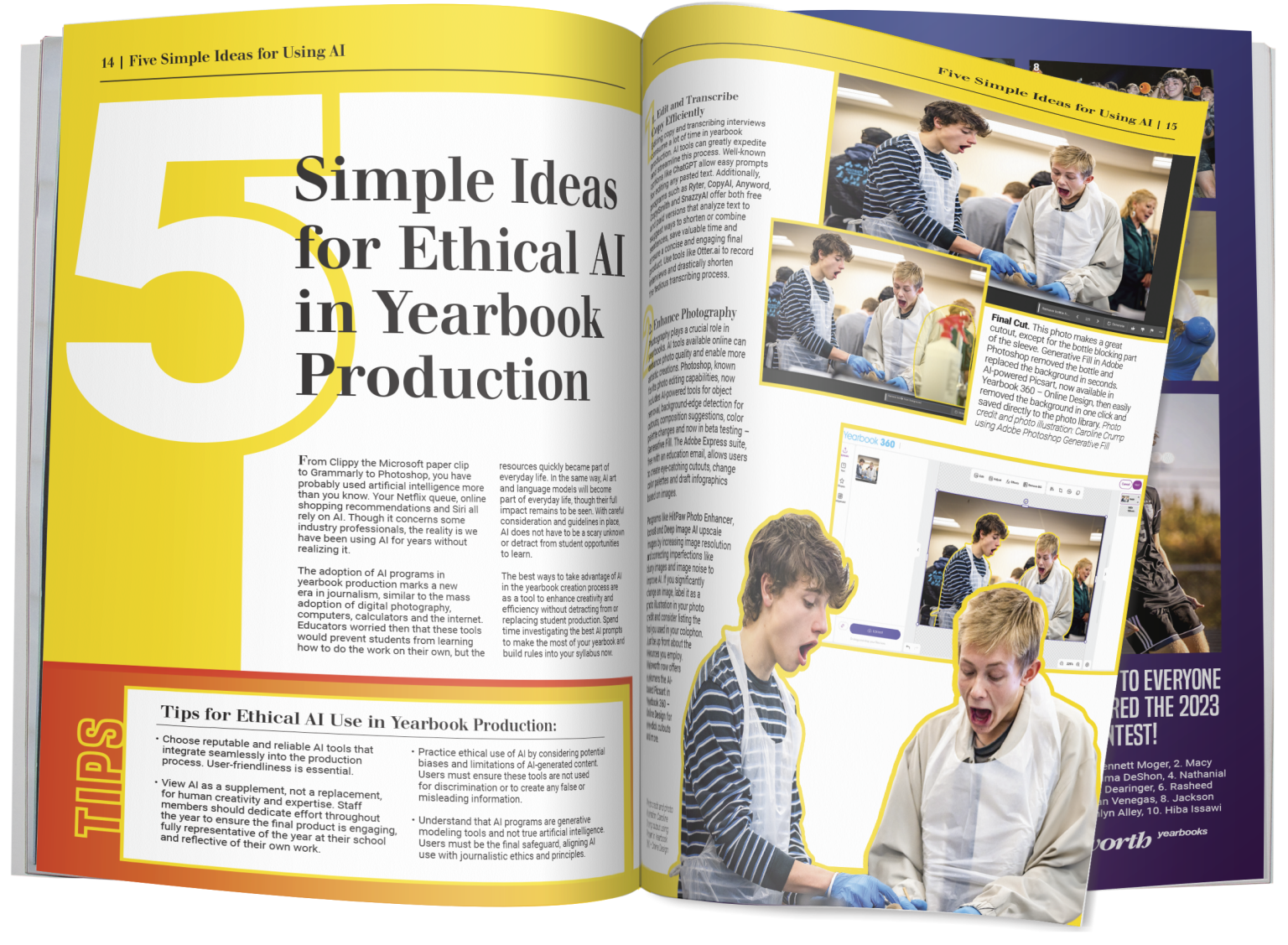 5 Simple Ideas for Ethical AI in Yearbook Production