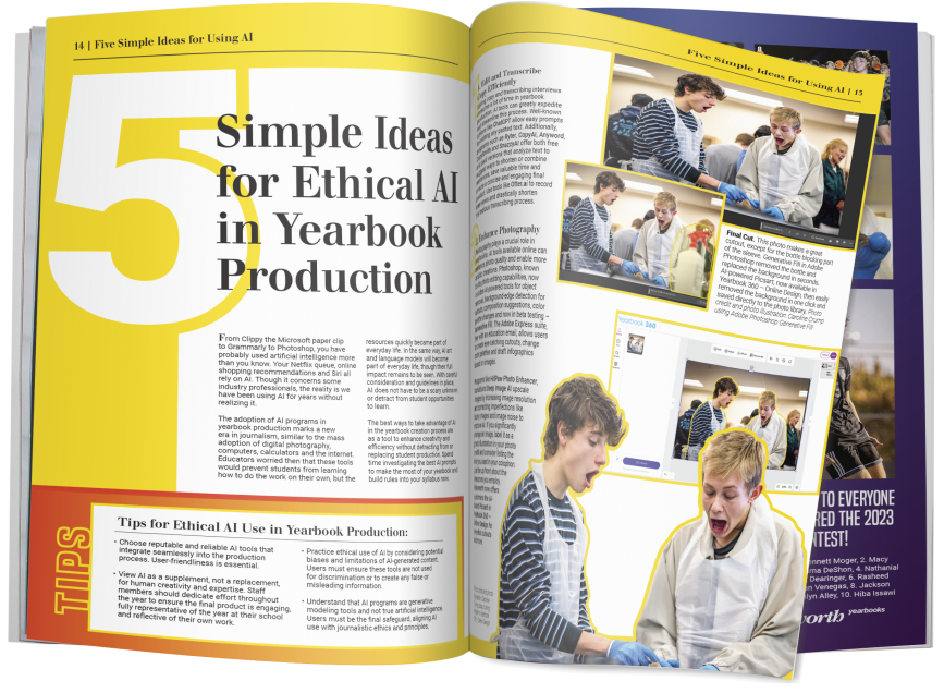 5 Simple Ideas for Ethical AI in Yearbook Production