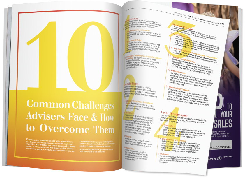 10 Common Yearbook Challenges with Resources | Walsworth Yearbooks