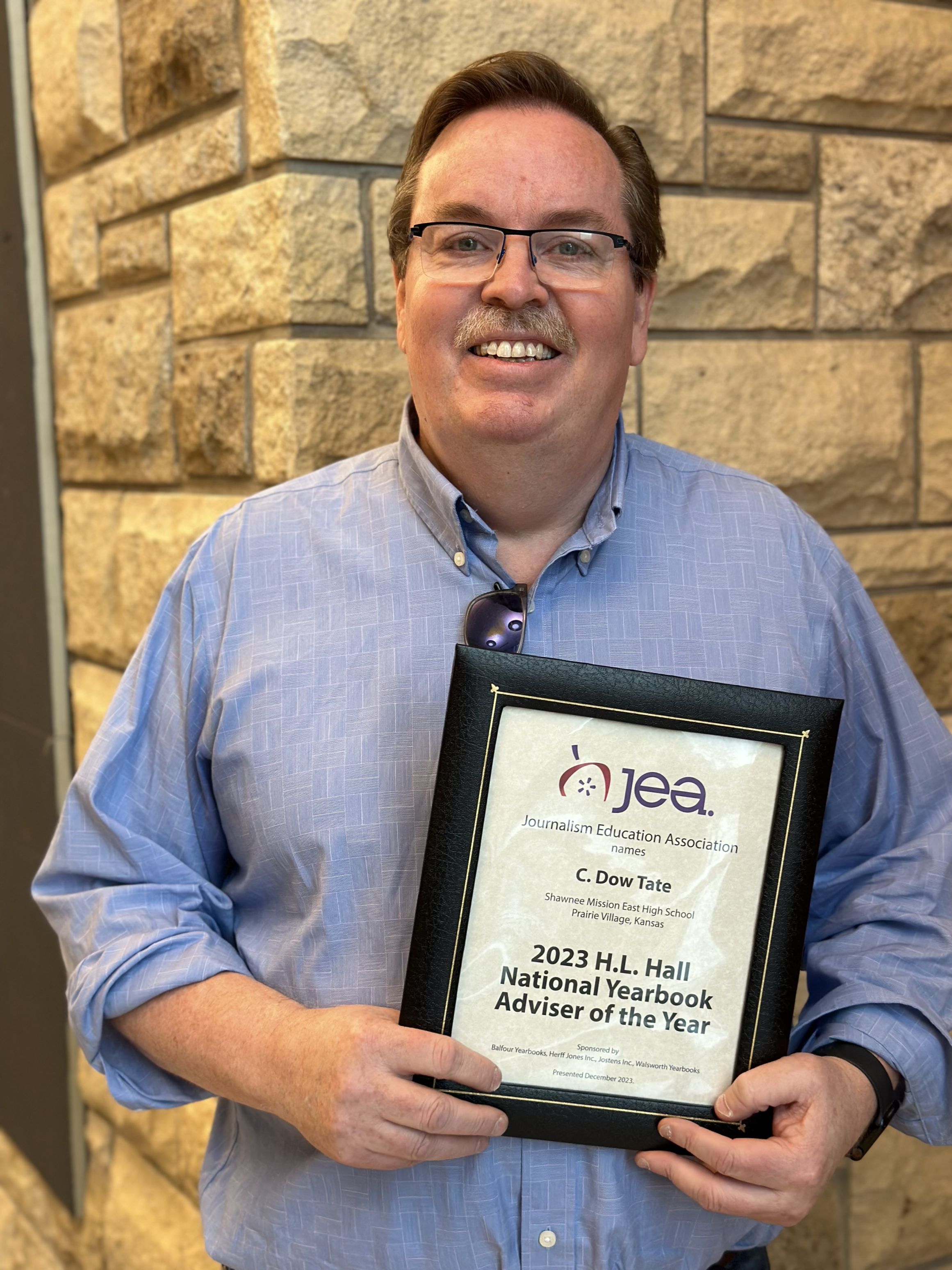 C. Dow Tate Named the 2023 H.L. Hall Yearbook Adviser of the Year ...